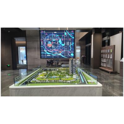 China Complex Architectural Scale Model Urban Mixed Use 1:150 Scale Model for sale