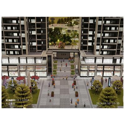 China Commercial Architectural Scale Model Contemporary 1:150 Scale Model for sale