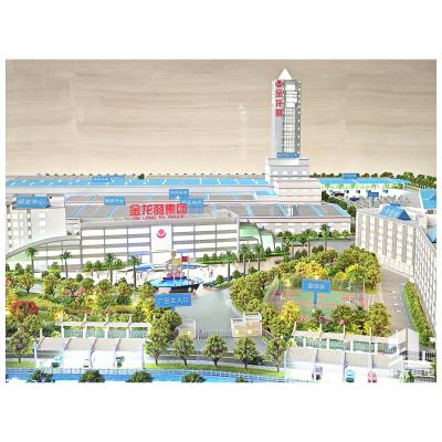 China Industrial Park Models Architectural 1:150 Factory Scale Model With Infrastructure for sale