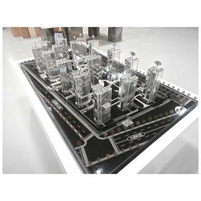 China 1:150 High Rise Building Scale Model Cityscape Models Architectural for sale
