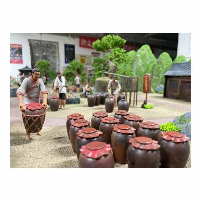 China 1:150 Scale Model Landscape Chinese Architecture Model Traditional Style for sale