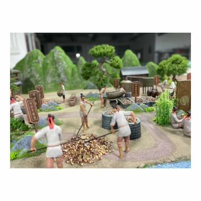 China 1:150 Scale Model Landscape Chinese Architecture Model Traditional Style for sale