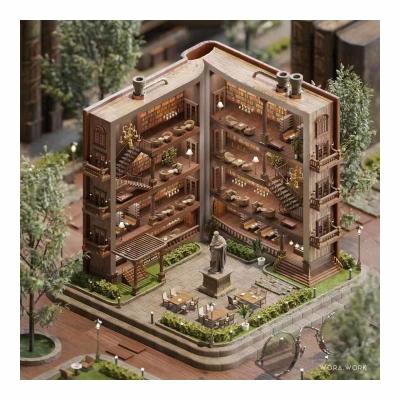 China 1:20 Workspace Model Architectural Creative Architectural Interior Models for sale