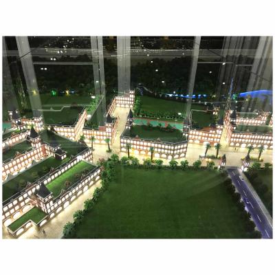 China Foreign Language School Scale Model 1:150 Campus Model Classical Style for sale