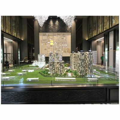 China Modern Architectural Model Office Building Scale Model 1:100 Accurate for sale