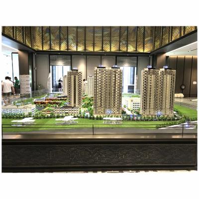China Modern Architectural Model Office Building Scale Model 1:100 Accurate for sale