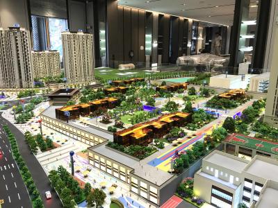 China Modern Architectural Model Office Building Scale Model 1:100 Accurate for sale