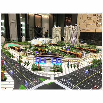 China Modern Architectural Model Office Building Scale Model 1:100 Accurate for sale