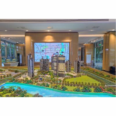 China Luxury Residential Architectural Models 1:100 Real Estate Scale Model for sale