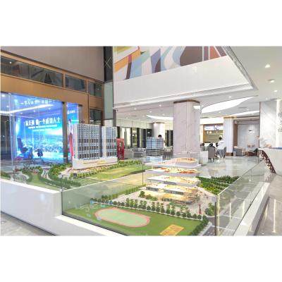 China High Rise Building Scale Model 1:100 Architectural Model Display Commercial for sale