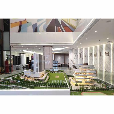 China High Rise Building Scale Model 1:100 Architectural Model Display Commercial for sale