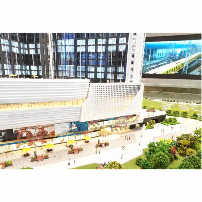 China High Rise Building Scale Model 1:100 Architectural Model Display Commercial for sale