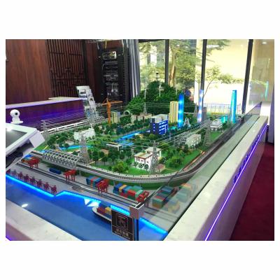 China Residential Urban Model Architecture 1:100 Scale Model With Parks Roads Water Features for sale