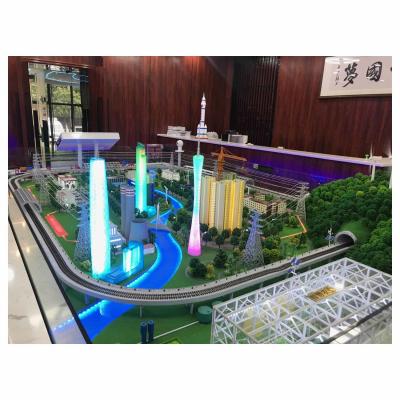 China Residential Urban Model Architecture 1:100 Scale Model With Parks Roads Water Features for sale