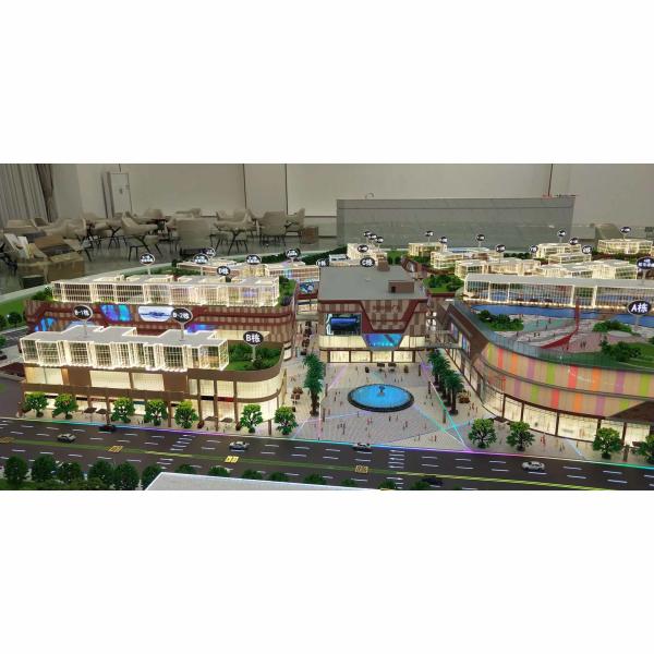 Quality 1:100 Architectural Site Model Commercial Construction Site Model for sale