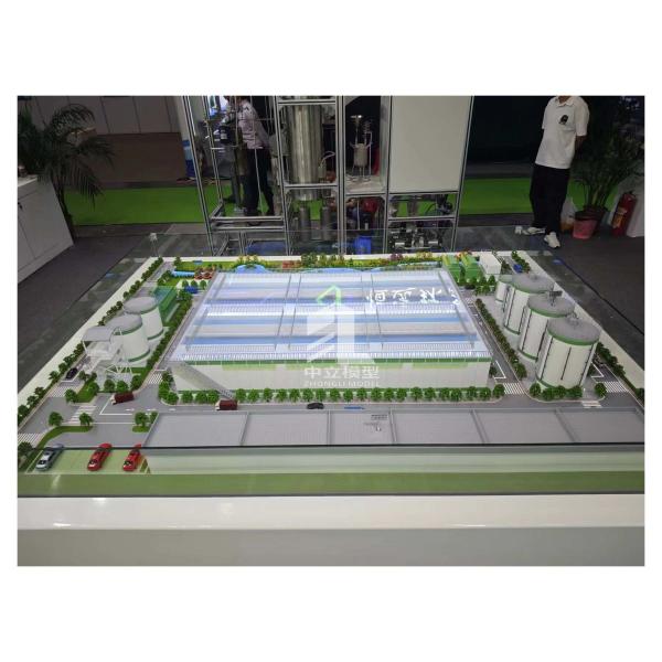Quality 1:100 Water Treatment Plant Model Architectural Model Of Sewage Treatment Plant for sale
