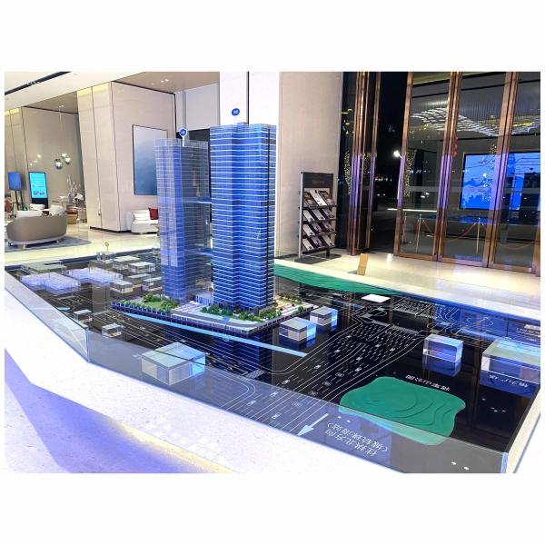 Quality Urban Development 1:100 Scale Model Residential Towers Modern Architectural for sale