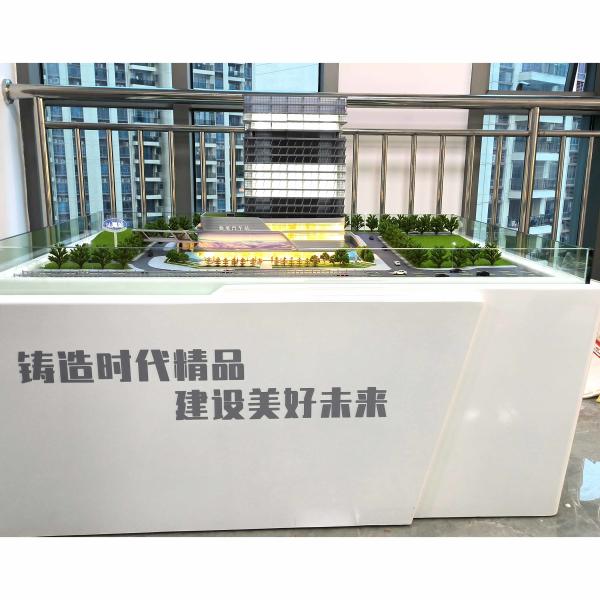 Quality Contemporary Office Building Scale Model 1:100 Landscape Design Model for sale