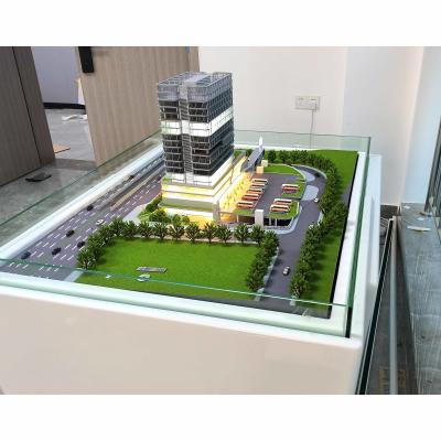 China Contemporary Office Building Scale Model 1:100 Landscape Design Model for sale