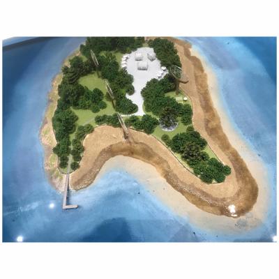 China Coastal Landscape Architectural Models 1:100 Architecture Model Accurate for sale
