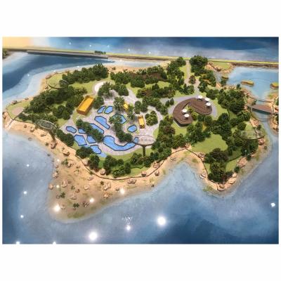 China Coastal Landscape Architectural Models 1:100 Architecture Model Accurate for sale