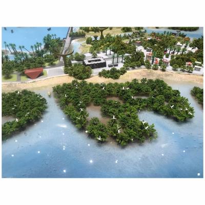 China Coastal Landscape Architectural Models 1:100 Architecture Model Accurate for sale