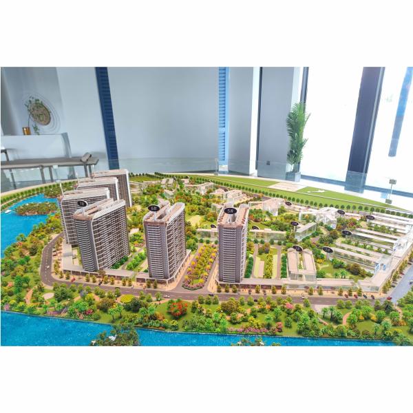 Quality Coastal Residential Architectural Models Urban 1:100 Architecture Model for sale