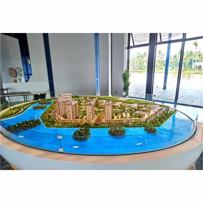 China Coastal Residential Architectural Models Urban 1:100 Architecture Model for sale
