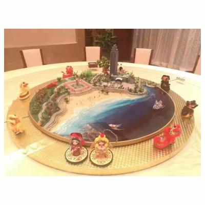 China Dining Table Landscape Scale Model 1:150 Architecture Landscape Model for sale