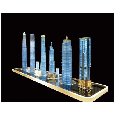 China Cityscape Architectural Scale Model High Rise Towers Scale Model For Architecture for sale