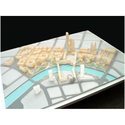 China Cityscape Architectural Scale Model High Rise Towers Scale Model For Architecture for sale