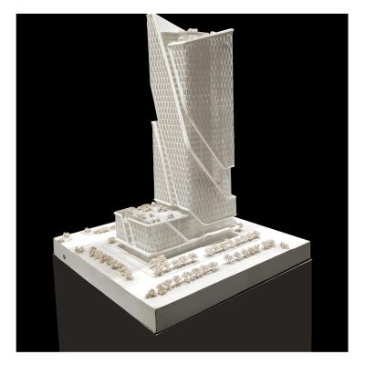 China Skyscraper Architecture Miniature Models Dynamic Design 1:100 Architecture Model for sale