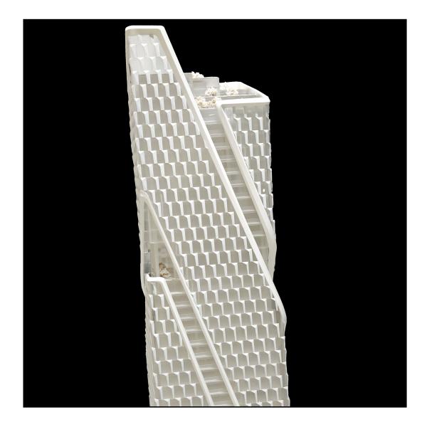 Quality Skyscraper Architecture Miniature Models Dynamic Design 1:100 Architecture Model for sale