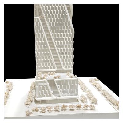 China Skyscraper Architecture Miniature Models Dynamic Design 1:100 Architecture Model for sale