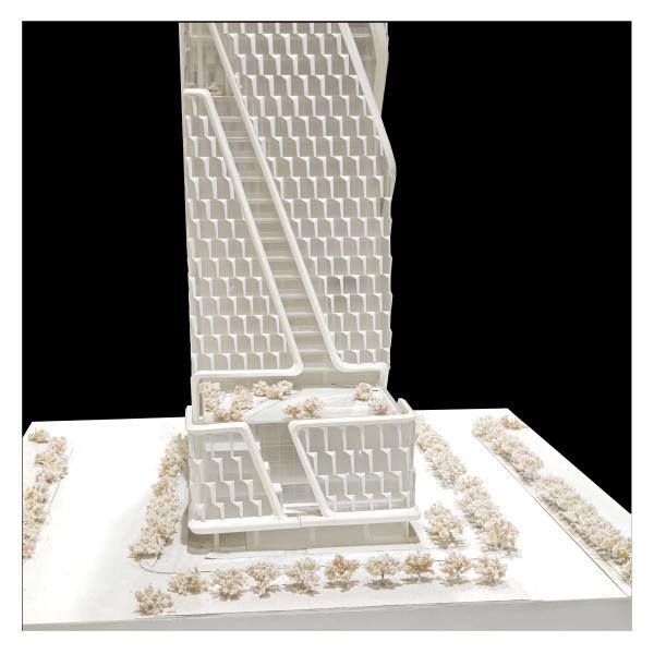 Quality Skyscraper Architecture Miniature Models Dynamic Design 1:100 Architecture Model for sale