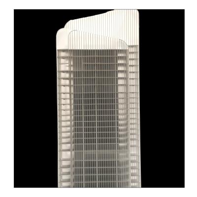 China Modern N Scale Skyscraper Curved Facade 1:100 Architecture Model for sale