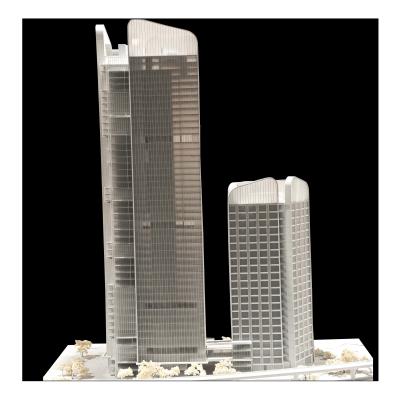 China Twin Skyscrapers Architectural Scale Model Integrated Urban Model Architecture for sale