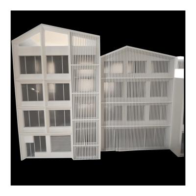 China Multi Building Architectural Scale Model 1:100 Unique Roof Residential Layout for sale