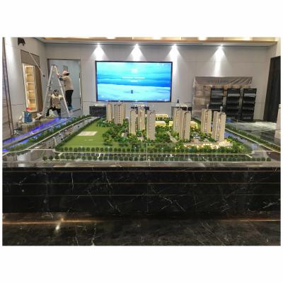 China Multiple Building Architecture Models With Integrated Landscaping And Lighting for sale