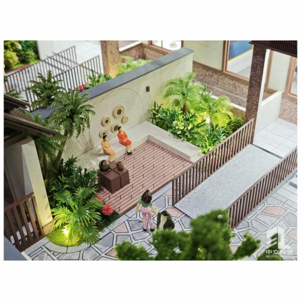 Quality Residential Miniature Architectural Models 1:150 Scale Model Villa for sale