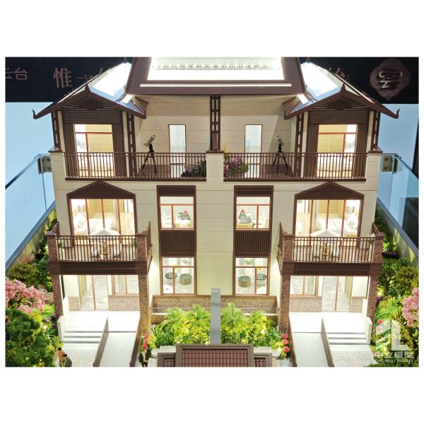 Quality Residential Miniature Architectural Models 1:150 Scale Model Villa for sale
