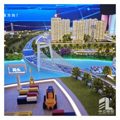 China Smart Industrial Architectural Scale Model Eco Friendly City Architecture Model for sale