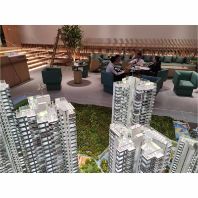 China Multi Story Architectural Scale Model 1:100 Urban Architecture Model Green Landscaping for sale