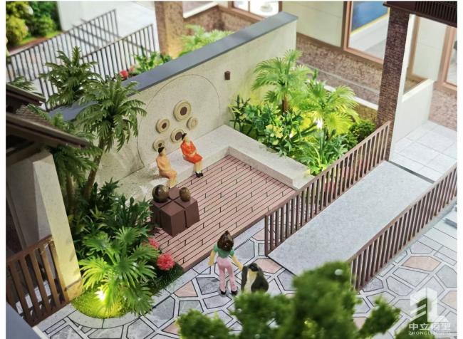 Luxurious villa model view 2