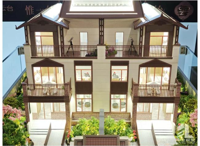 Luxurious villa model view 5