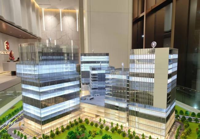 Architectural scale model - overview