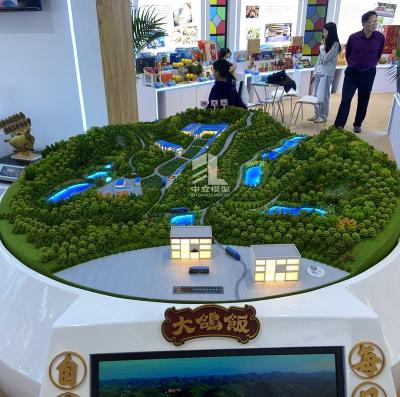 China LED Architecture Topography Model 1:100 Topography Architecture Model for sale