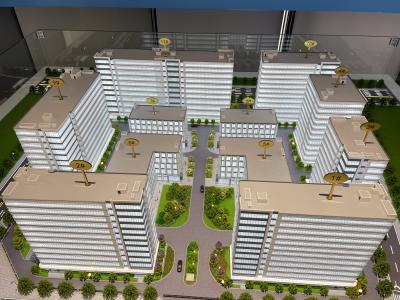 China 1:150 Building Architecture Models Urban Style Modern Architectural Models for sale
