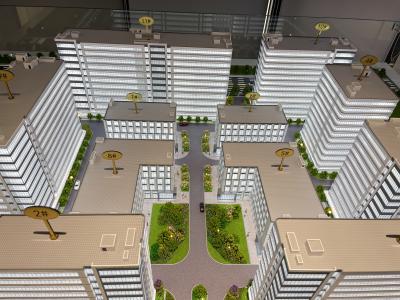 China 1:150 Building Architecture Models Urban Style Modern Architectural Models for sale