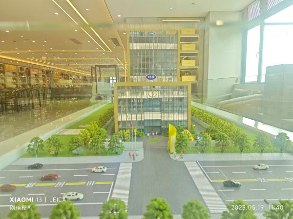 Quality Commercial Office 1:150 Scale Model Modern With Landscaping And Road Design for sale